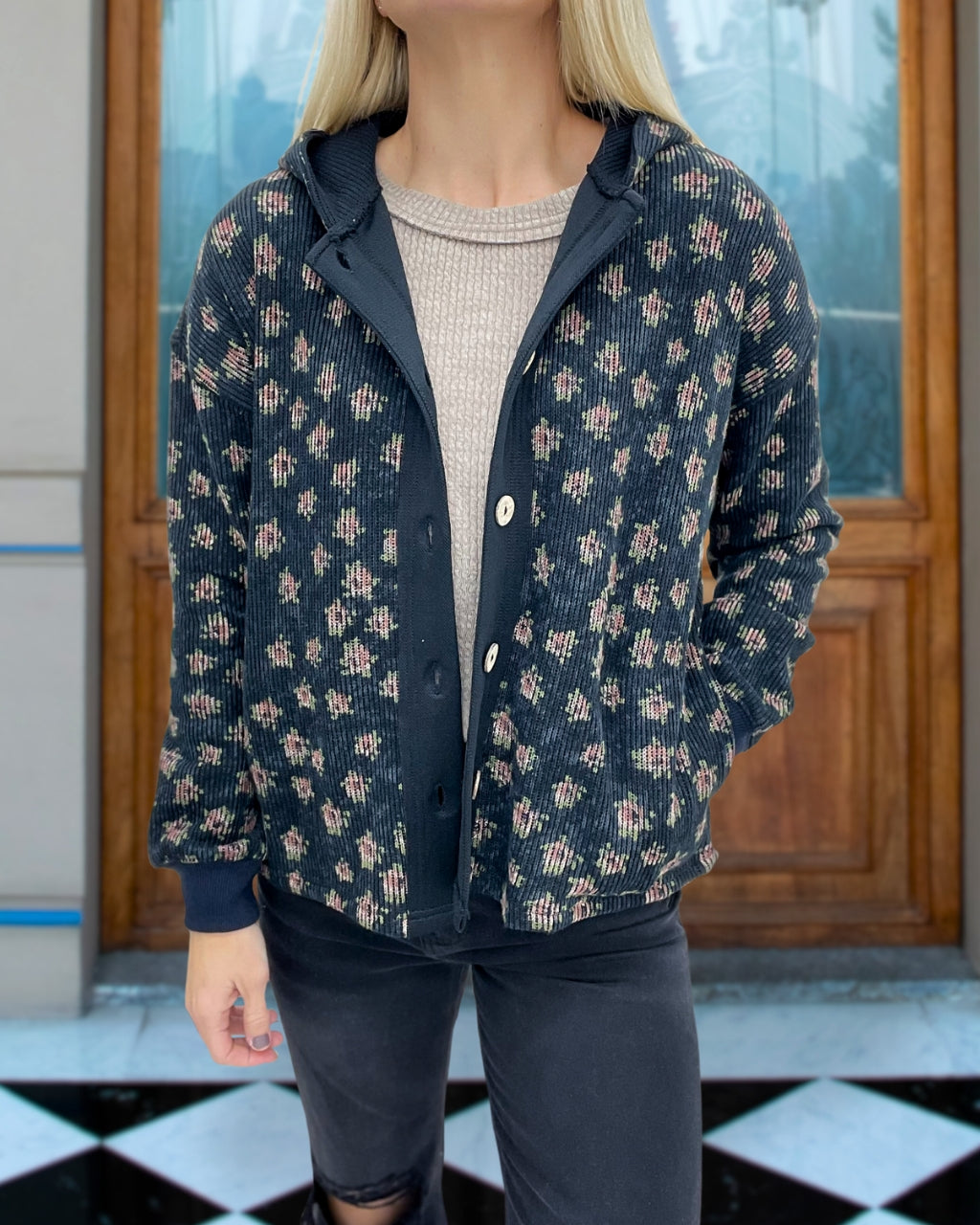 Flowers Blooms Jacket