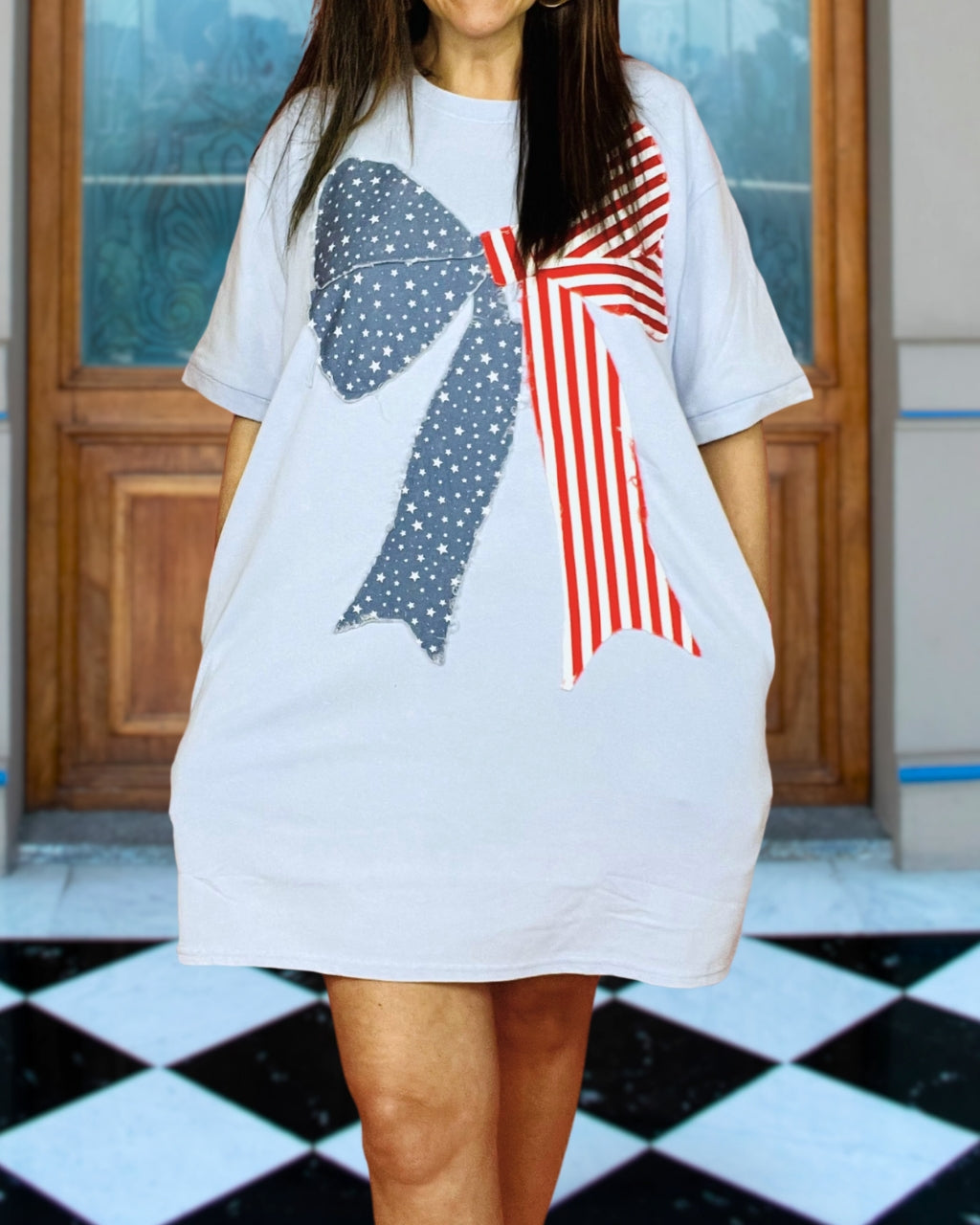 Star-Spangled Bow Dress